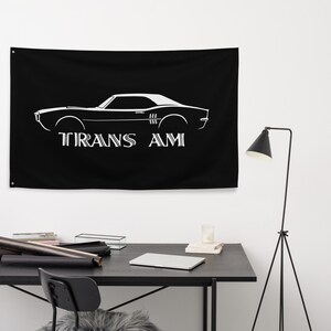 1969 Firebird Trans Am American Muscle Car Owners Custom Garage Office ...