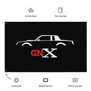 1987 Buick Regal Grand National GNX Classic Car Garage Office Man Cave ...