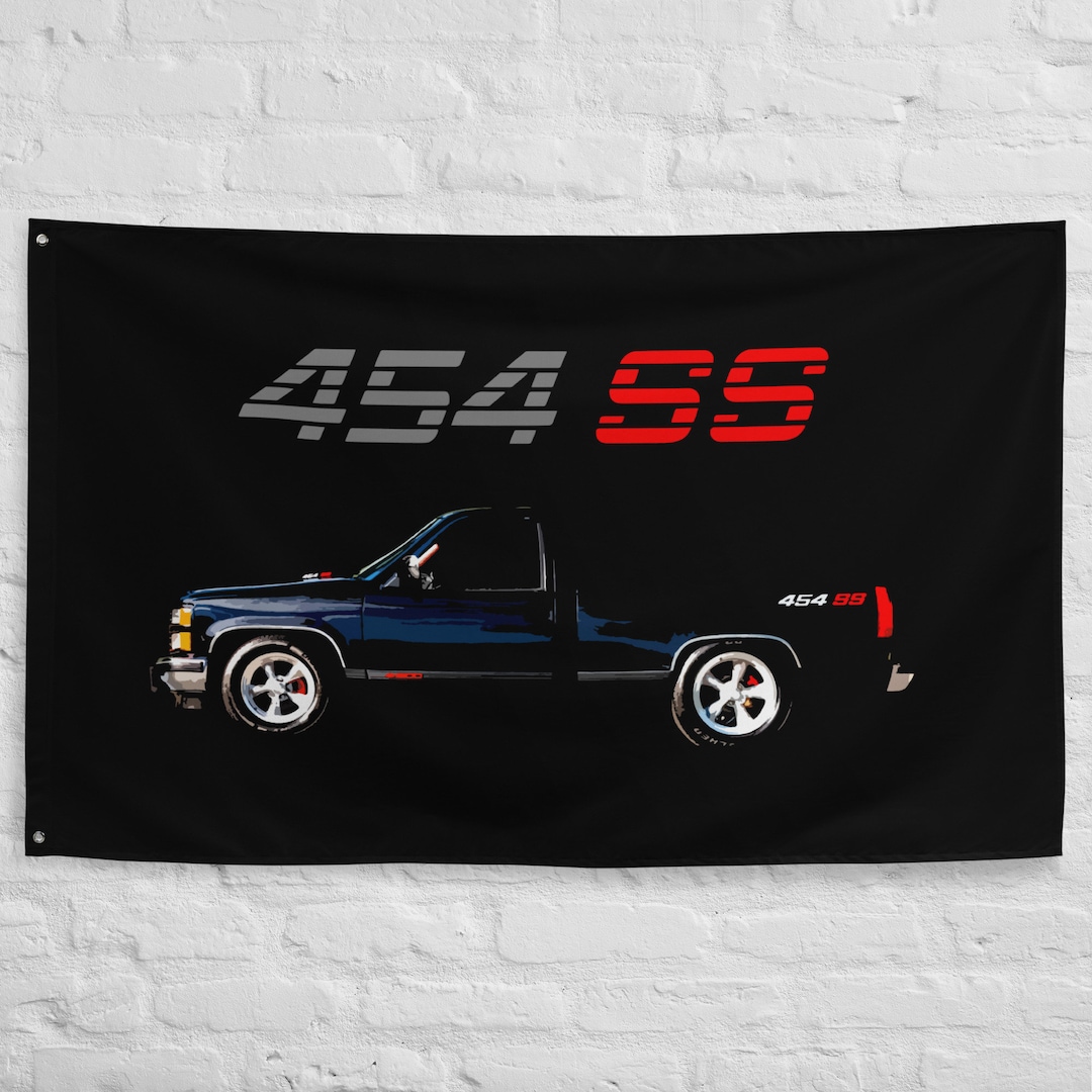 1990 Chevy 1500 OBS Old Body Style American Pickup Truck Garage Office ...