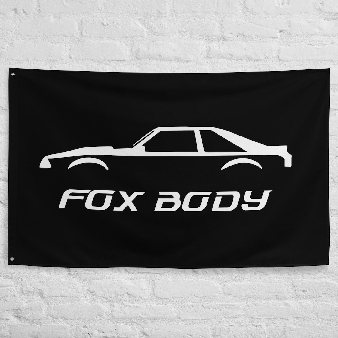 Mustang Fox Body 3rd Gen Stang Owner Gift Street Racing Project Car ...