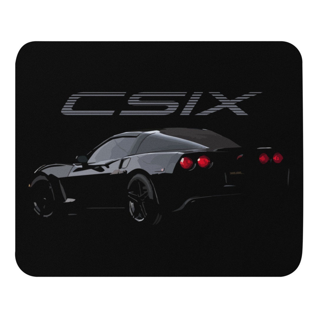 Black Corvette C6 Sixth Generation Vette Mouse Pad - Etsy