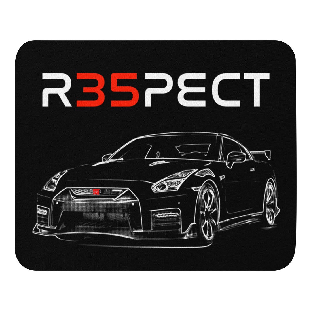 R35 GTR GT-R Skyline Respect JDM Tuner Drift Racing Gift Mouse Pad - Etsy
