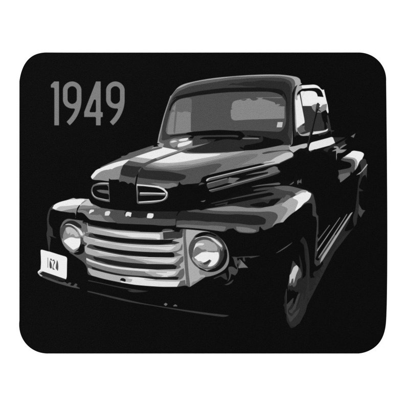 1949 Ford F-series Antique Pickup Truck Mouse Pad | Etsy