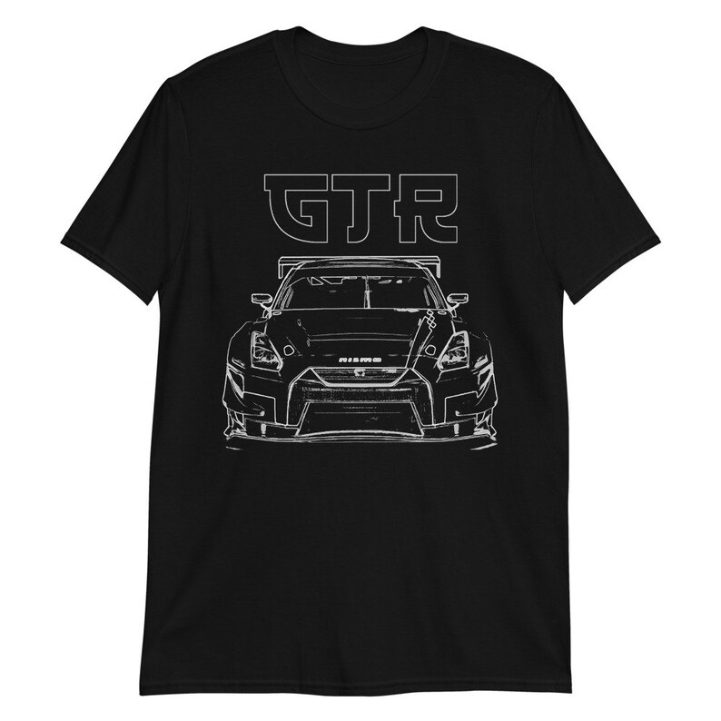 GTR R35 JDM Line Art Tuner Drift Racing Short-sleeve Unisex T-shirt - Etsy