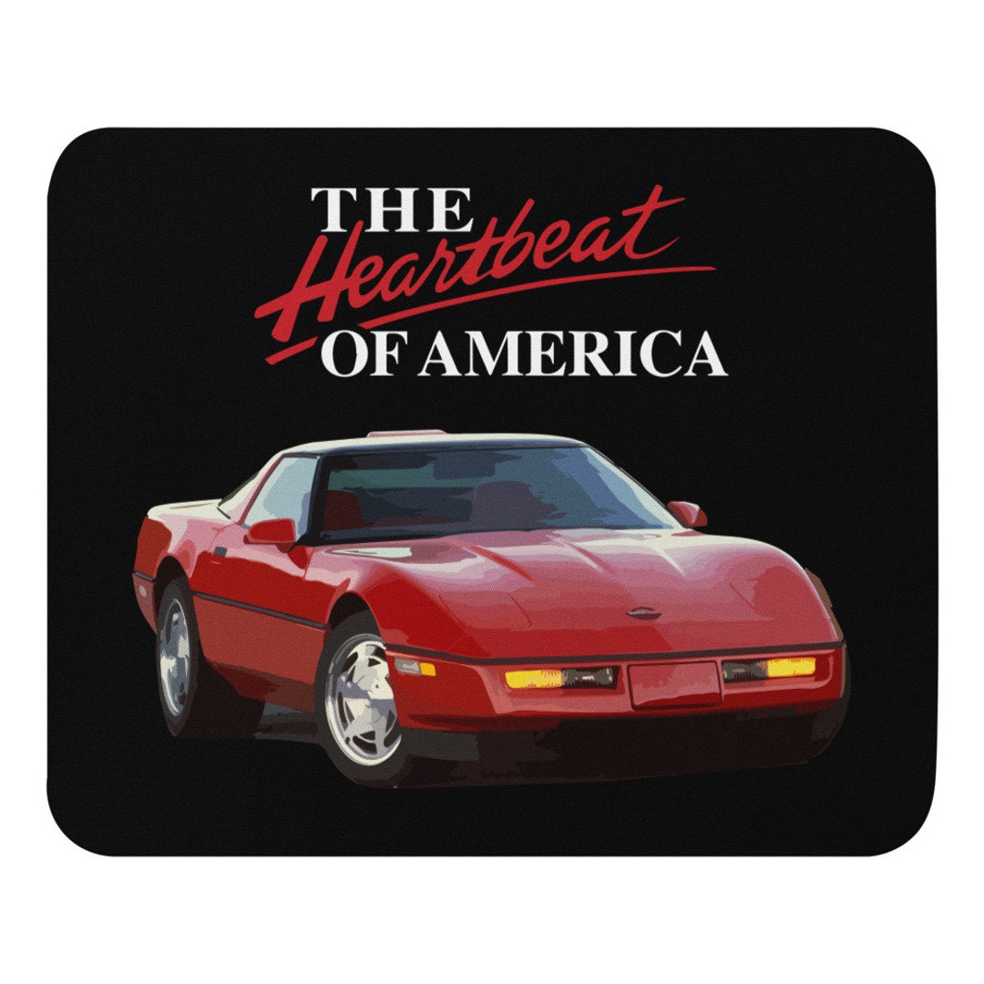 Retro 1990 Chevy C4 Heartbeat of America Mouse Pad - Etsy
