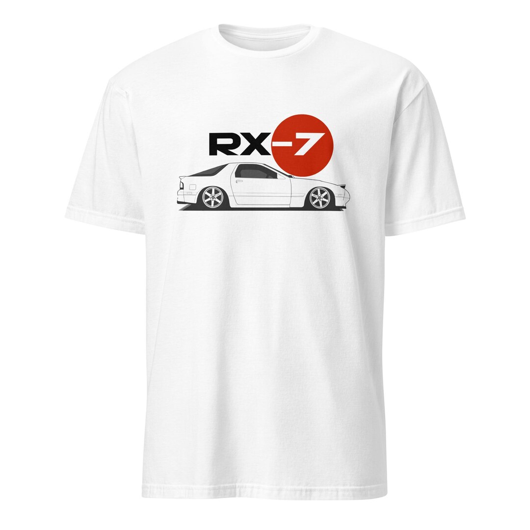 RX-7 JDM Legend RX7 Rotary Engine Tuner Car Drift Street Racing T-shirt ...