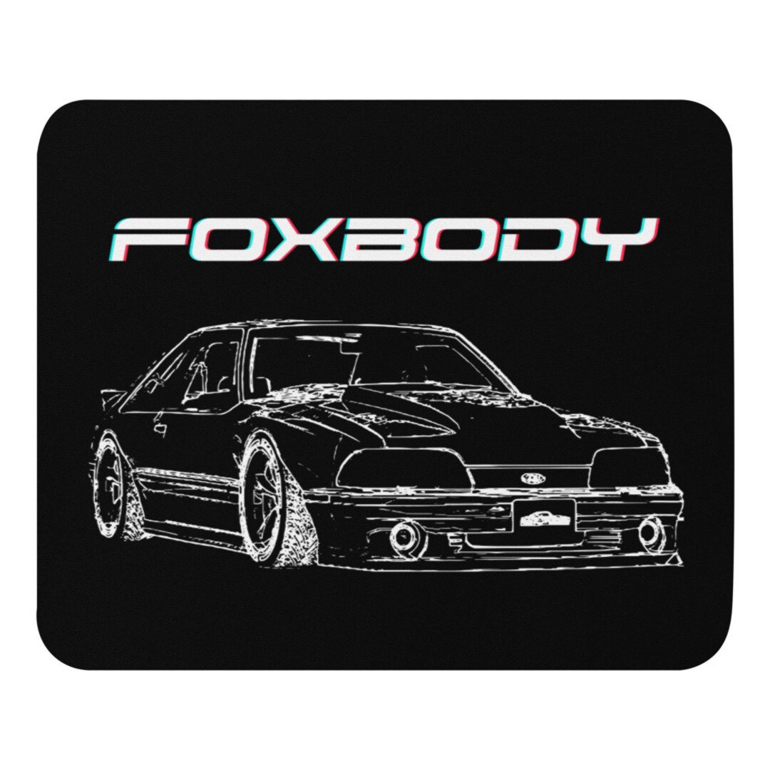 Third Gen Mustang Foxbody Fox Body Custom Line Art Mouse Pad - Etsy