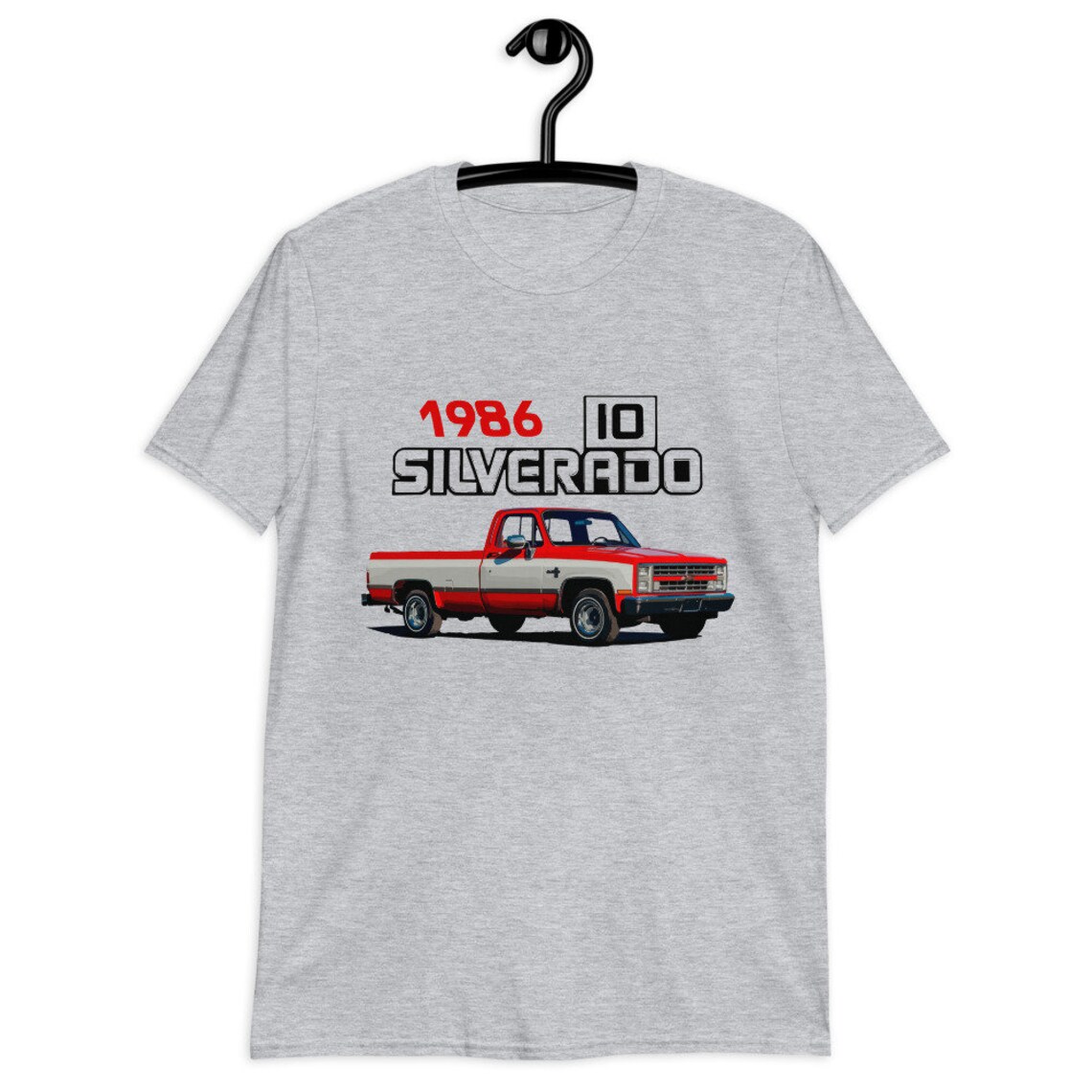 1986 Chevy C10 Silverado Square Body Pickup Truck Short-sleeve - Etsy