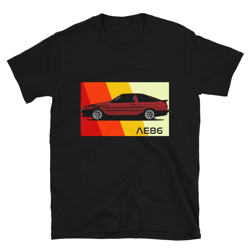Toyota AE86 Sprinter Trueno Short-sleeve Unisex T-shirt - Etsy