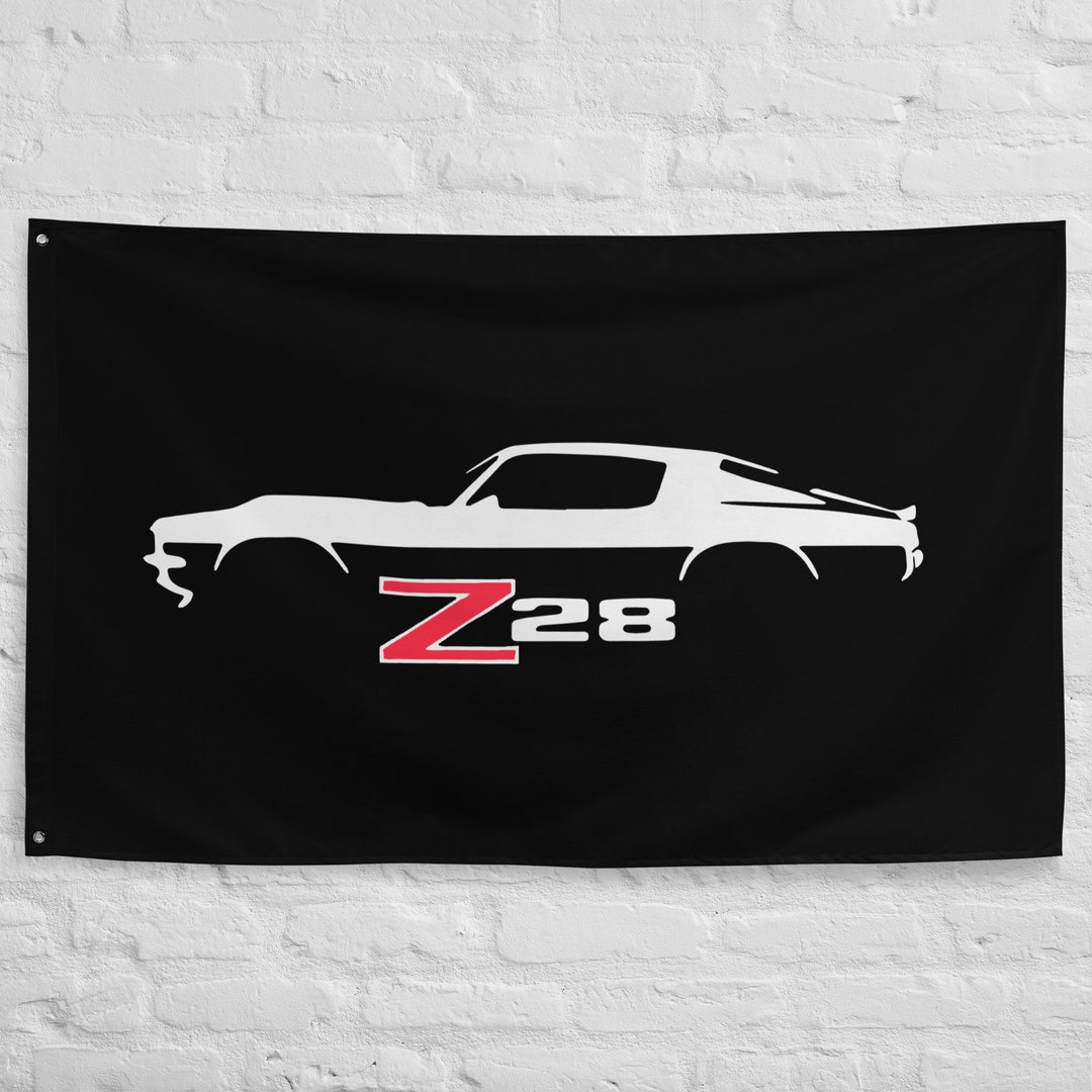 1970 1971 Chevy Camaro Z28 Emblem Silhouette Muscle Car Classic Cars ...