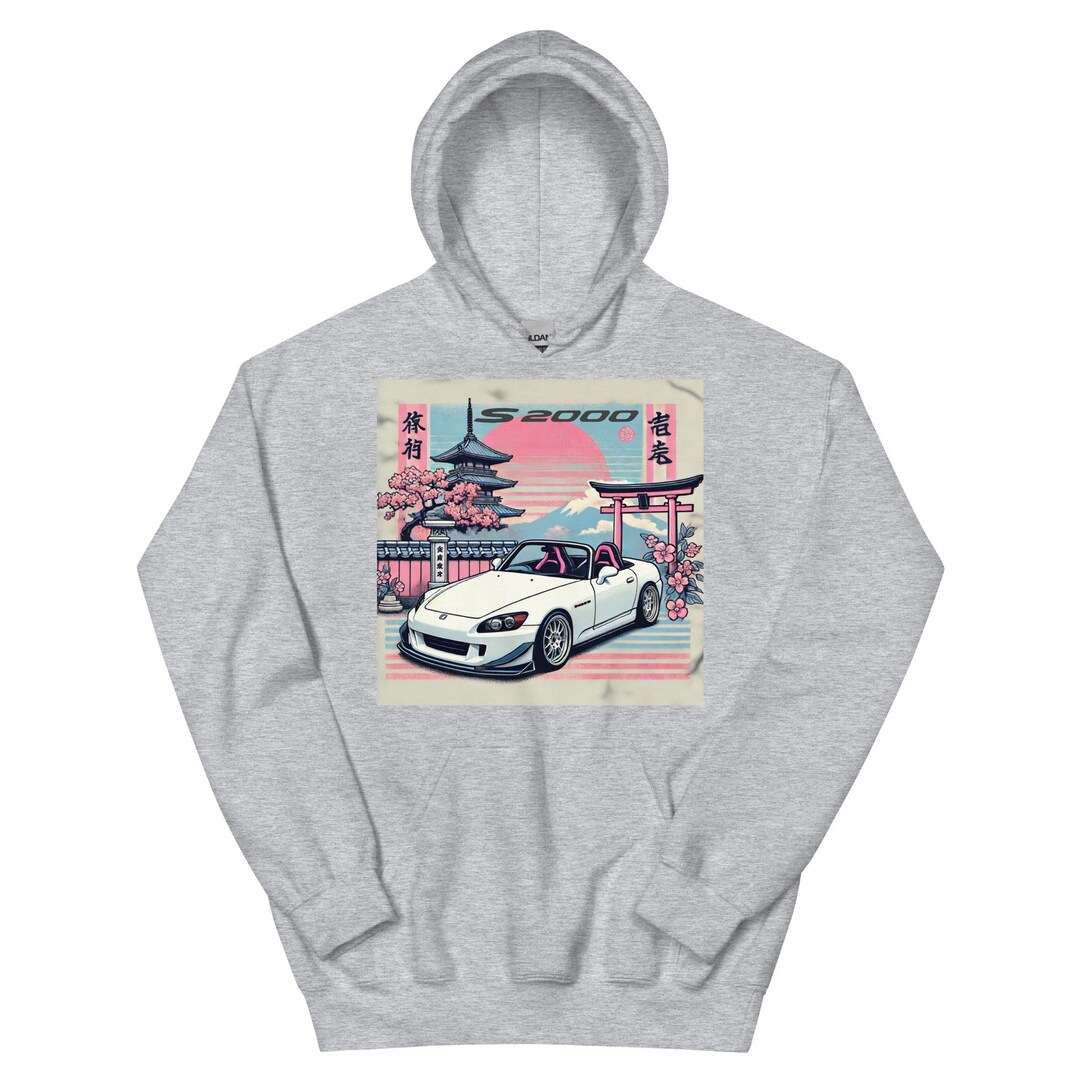 Japanese Aesthetic S2000 Hoodie for JDM Drivers Fans 90s Tuner Car ...