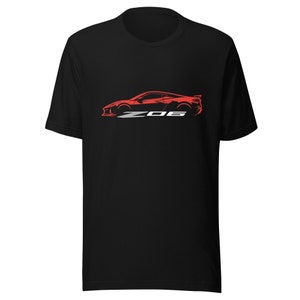 2024 Z06 Corvette T Shirt - Etsy