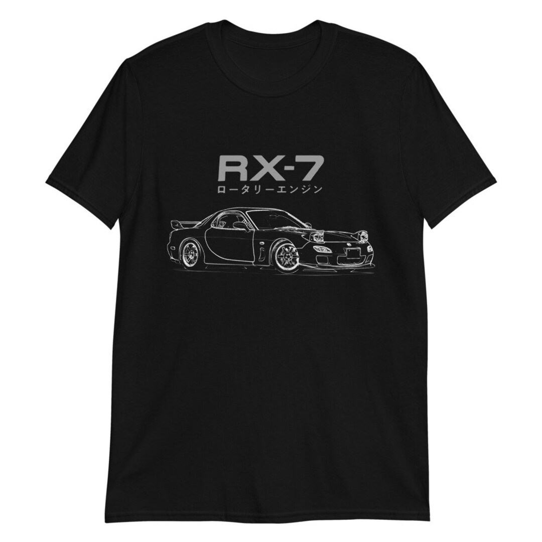 RX7 JDM Tuner 1990s 2000s RX-7 Drift Racing Short-sleeve T-shirt - Etsy