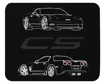 Corvette Mouse Pad - Etsy