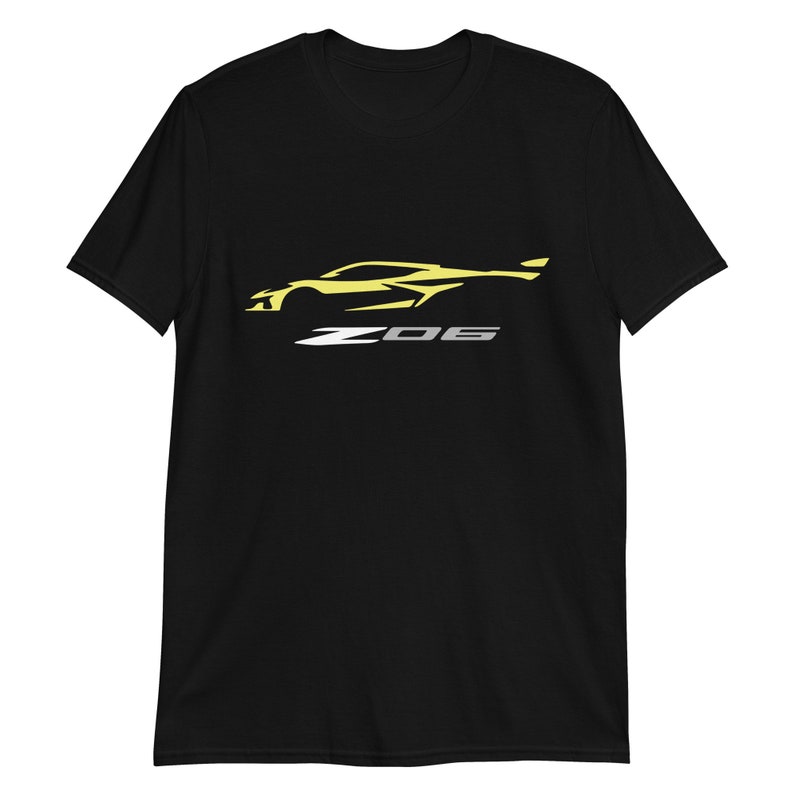 2023 Corvette Z06 C8 Accelerate Yellow Custom T-shirt - Etsy