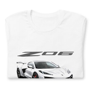 2024 Z06 Vette Mid Engine Corvette C8 Drivers Custom T-shirt Mens - Etsy