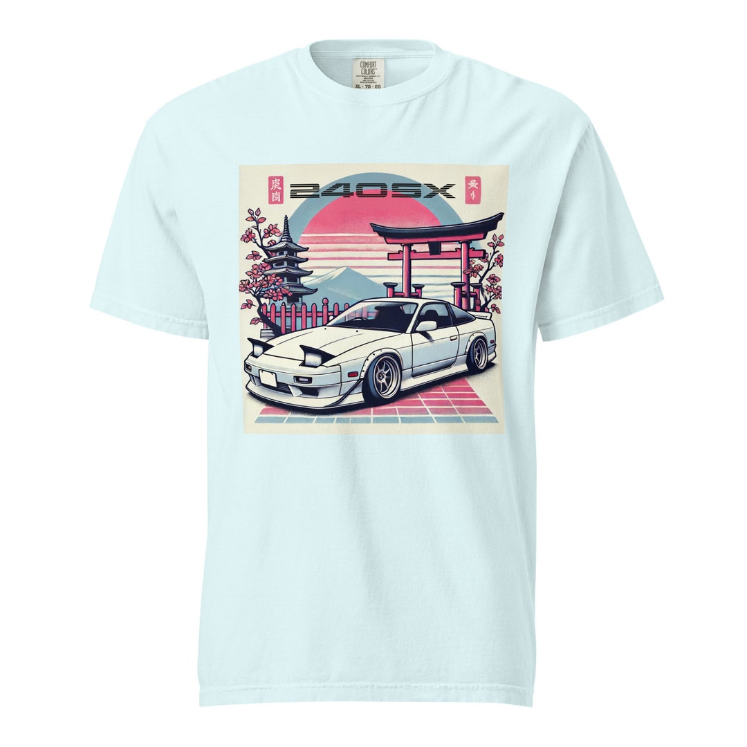 Japanese Aesthetic 240sx JDM Fans 90s Car Culture S13 Garment-dyed ...