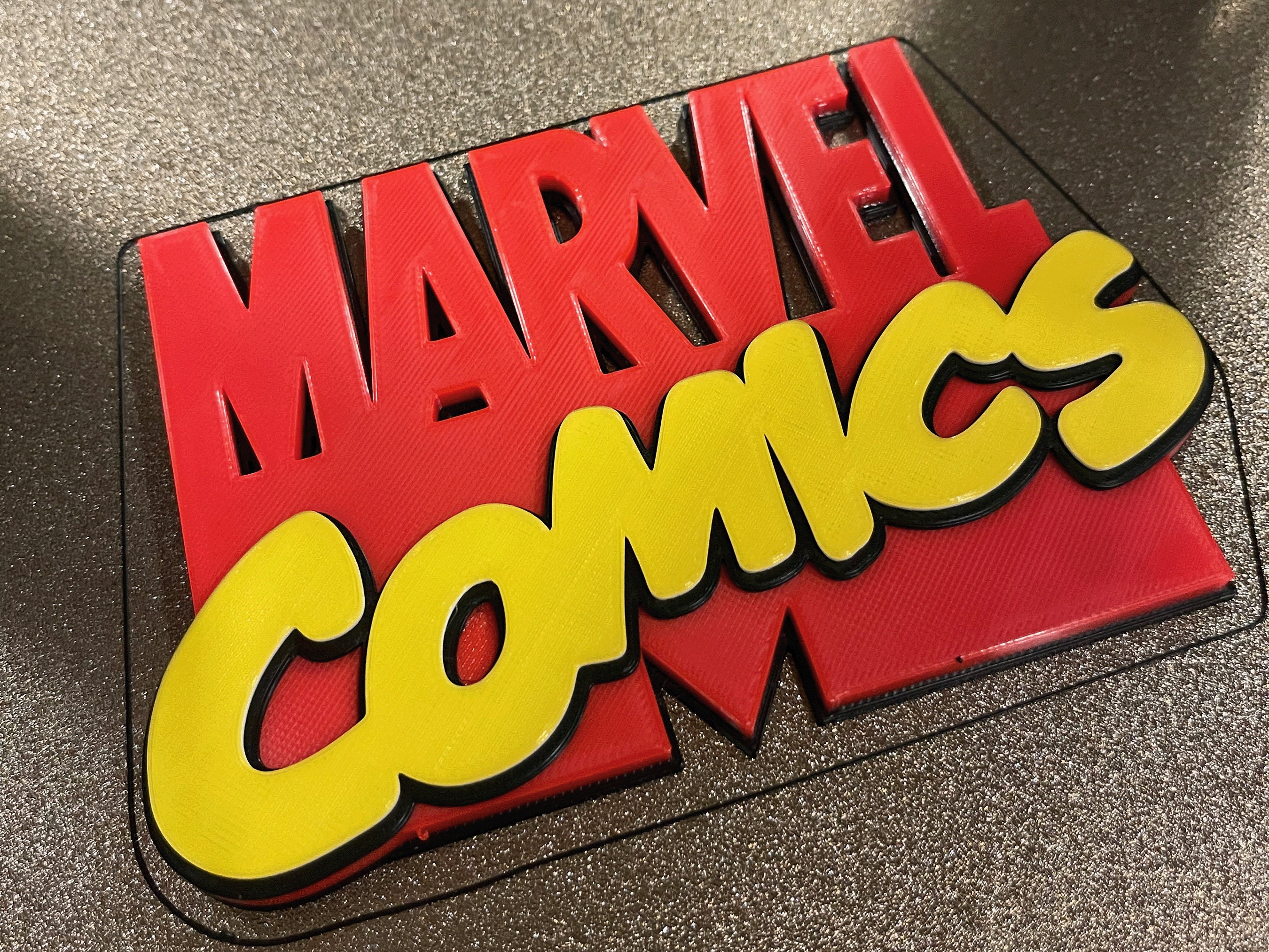 Marvel Comics Classic Logo, Stan Lee Era Creator of Iron Man, Thor, and ...