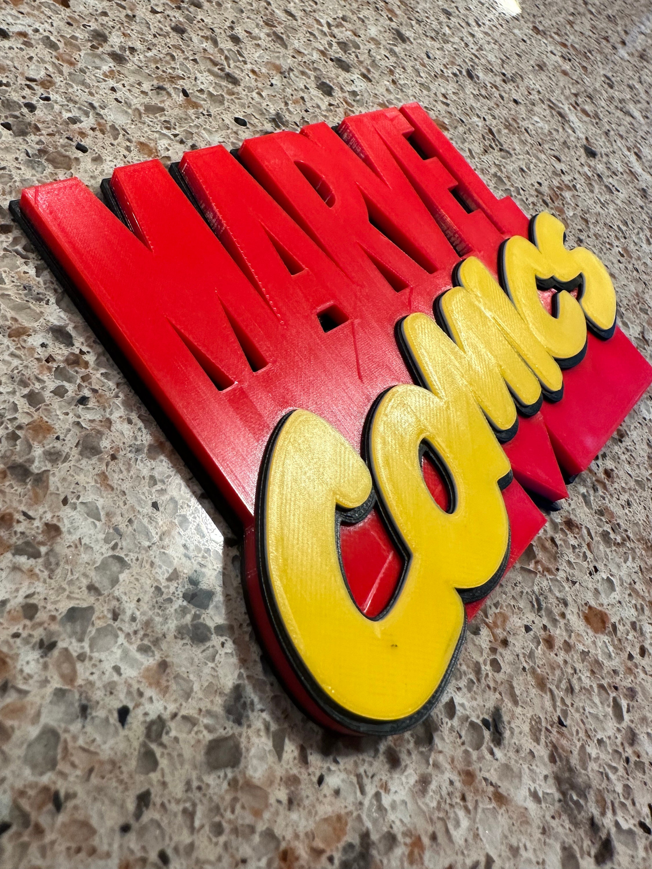 Marvel Comics Classic Logo, Stan Lee Era Creator of Iron Man, Thor, and ...