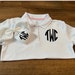 School Uniform Polo Style Shirt, Monogram Polo Style Shirt, Uniform ...