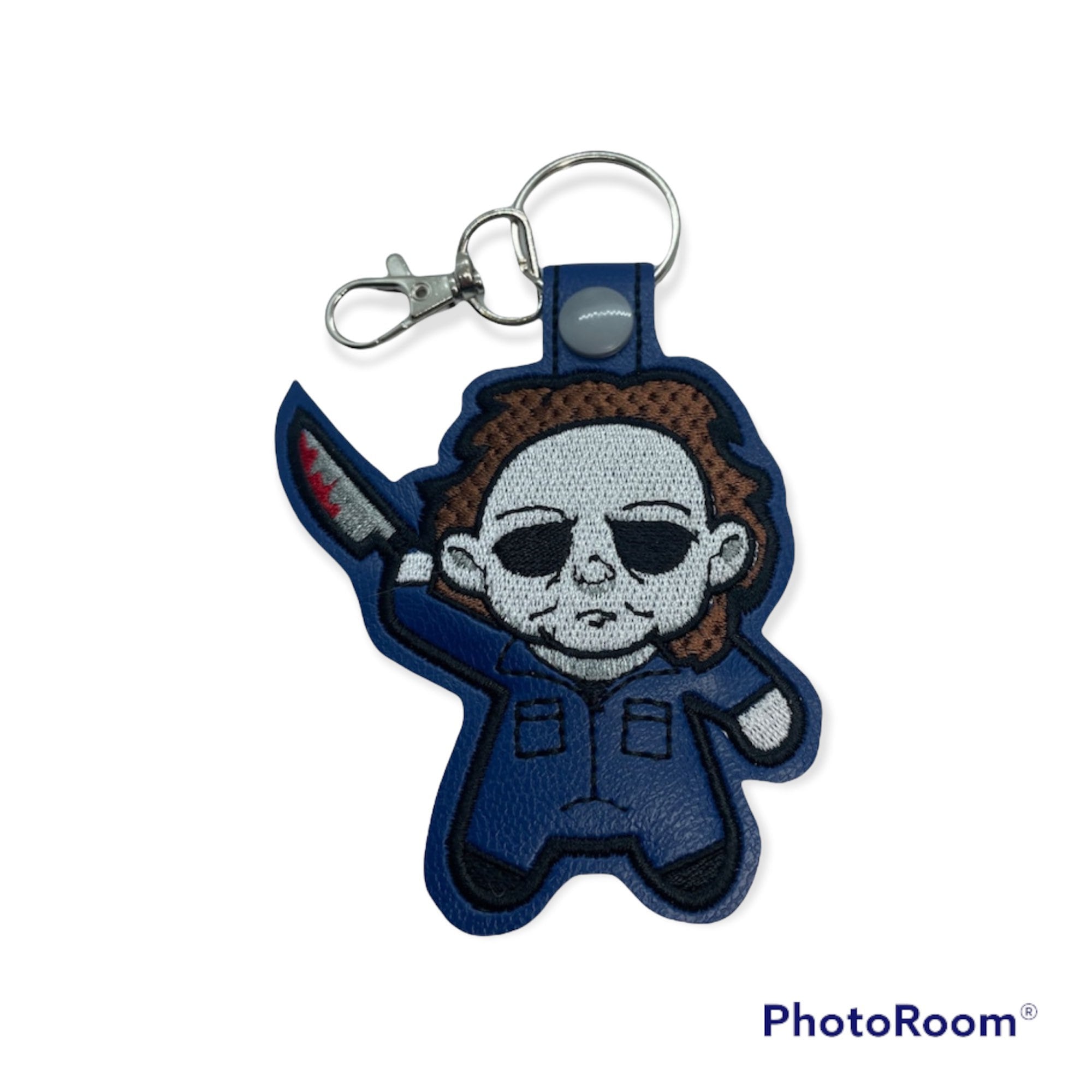 Horror Key Chain Michael Myers Key Fob Michael Myers Zipper - Etsy UK