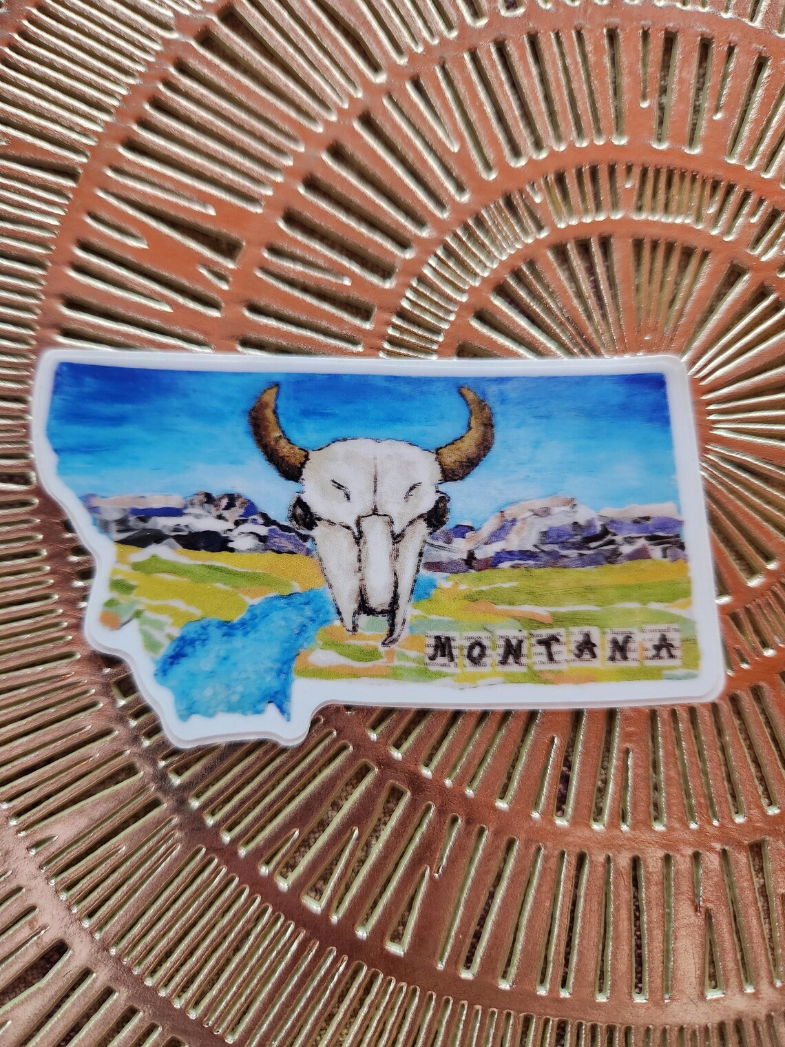 Montana Vinyl Stickers - Etsy