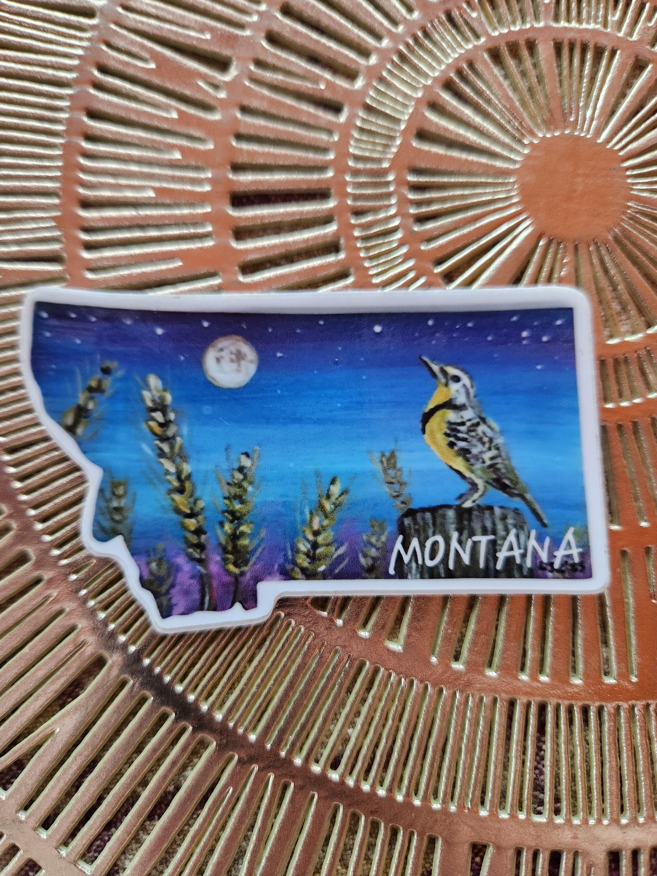 Montana Vinyl Stickers - Etsy