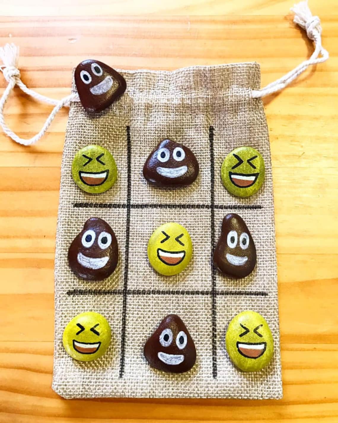 Emoji Tic Tac Toe Game - Etsy