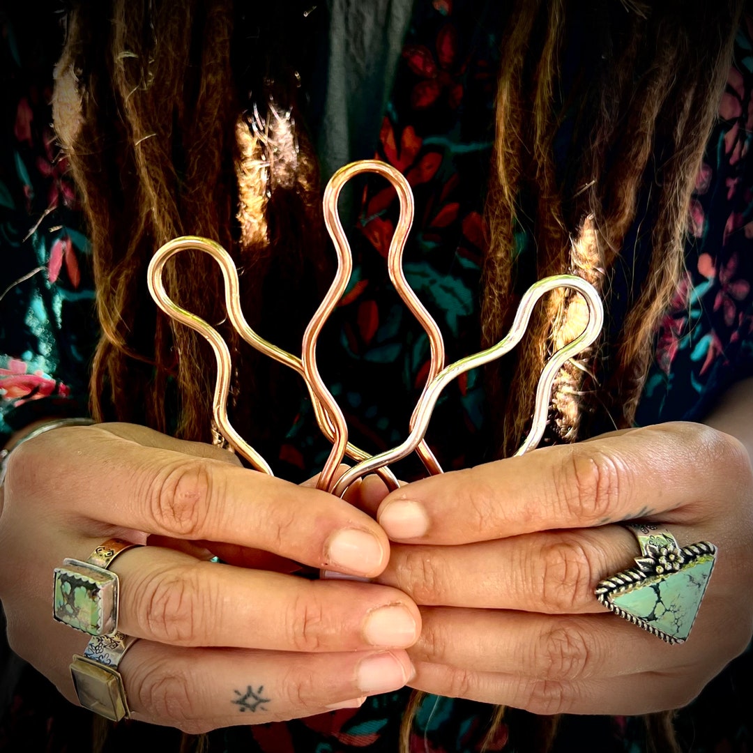 Custom Metal Hair Pins - Etsy
