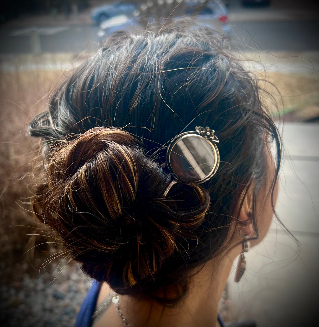 Owyhee Opal Hair Pin in Sterling Silver - Etsy