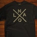 Vintage New Orleans Tshirt NOLA X Shirt // New Orleans Football Tshirt ...
