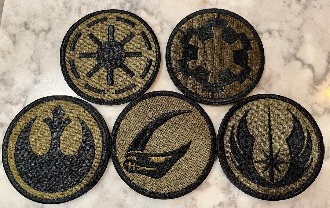 Flight Suit Jedi Patch/nwu III Jedi Patch/rebel Alliance Patch/mudhorn ...