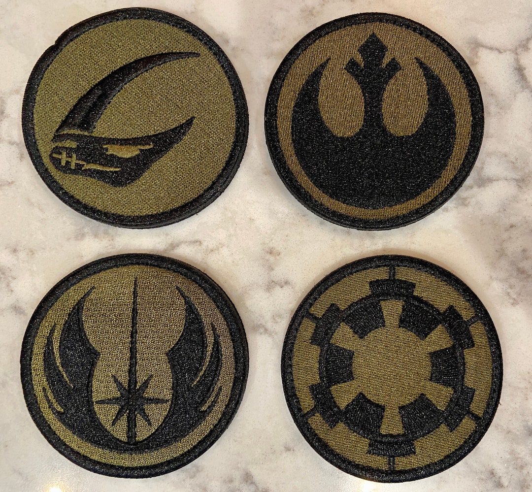 Flight Suit Jedi Patch/nwu III Jedi Patch/rebel Alliance Patch/mudhorn Patch/empire Patch ...