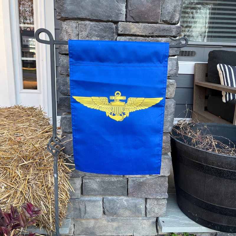 Aviation Garden Flag - Etsy