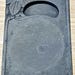 Vintage Antique Chinese Inkstone 4.85 X 3.3 Rectangle With Floral ...