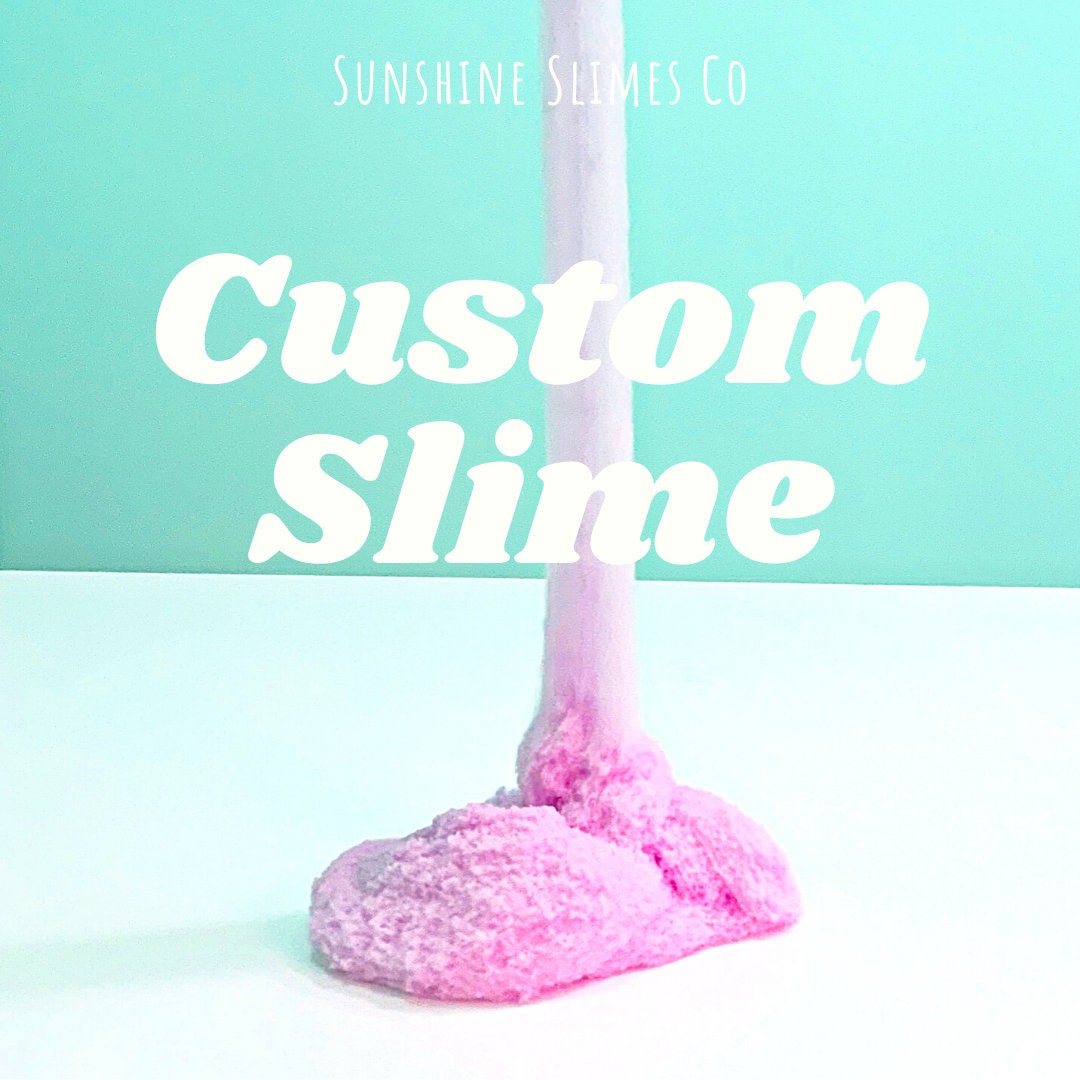 Make Your Own Slime! Scoopable, Inflating, Crunchy, 8oz. - Etsy