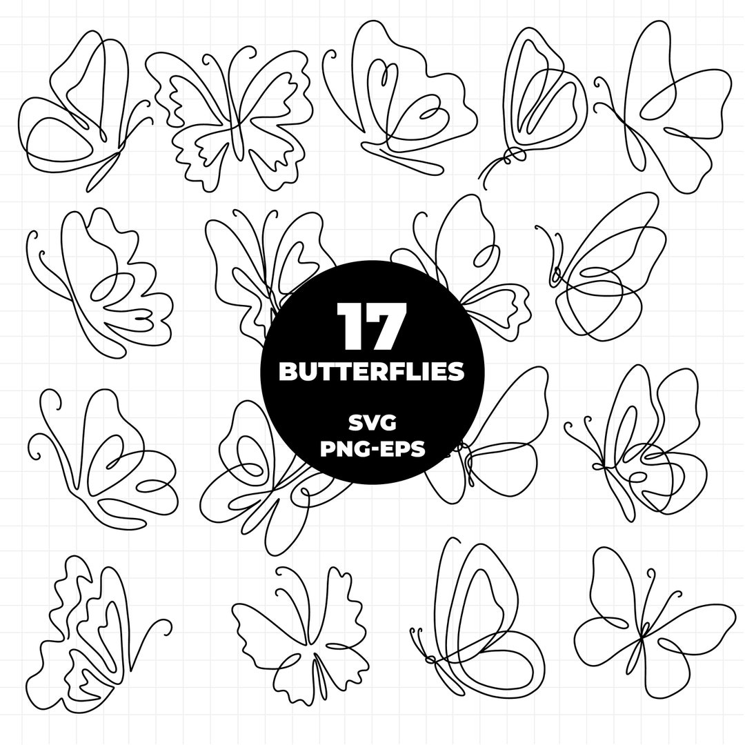 1376 - Butterflies Cliparts, Butterfly Clipart Set, Fly Art, Butterfly ...