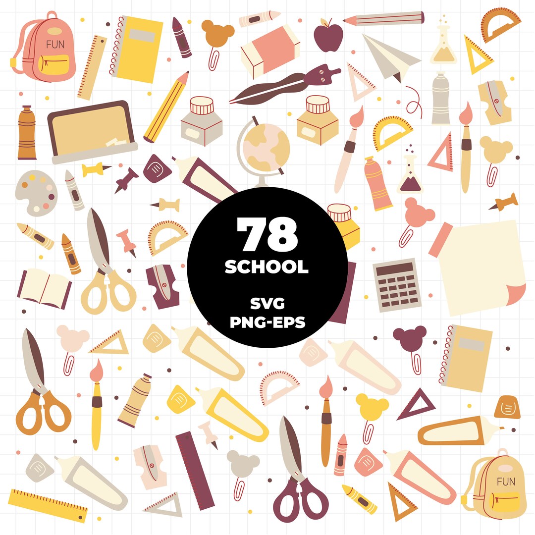 1422 -doodle Clipart /back to School Clipart/school Clipart/teacher ...