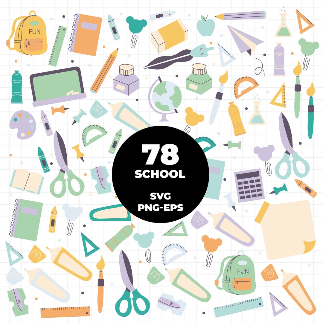 1421 - Doodle Clipart /back to School Clipart/school Clipart/teacher ...