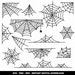 1406 - Spider Web Clip Art, Halloween Clipart, Spider Clipart ...