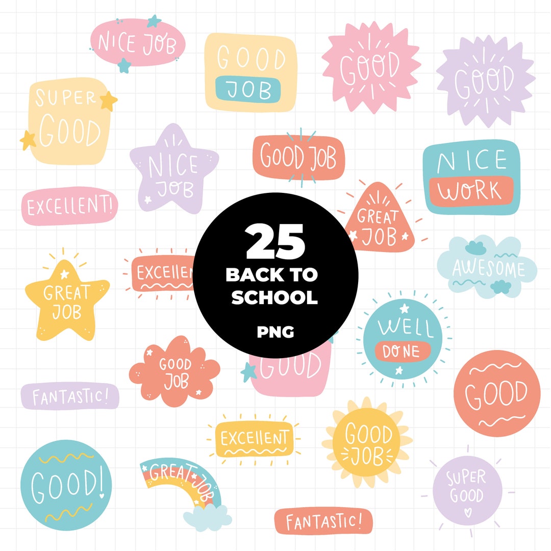 1381 - Doodle Clipart, Back to School Clipart, School Clipart, Teacher ...