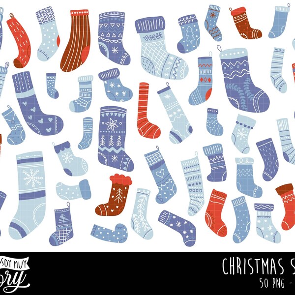 Christmas Socks - Etsy