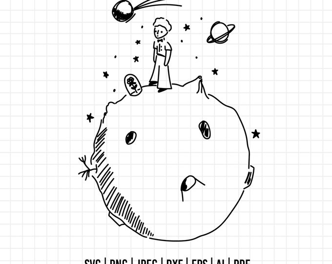 Principito clipart, the little prince image PNG, principito png. papers ...