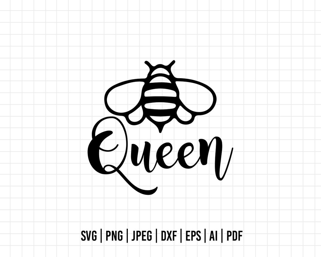142 - Queen SVG, EPS, PNG - Queen Clipart Vector. Queen Be Clipart ...