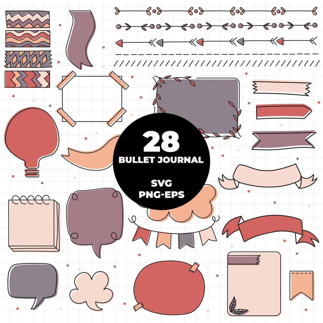 992 Notes & Planners SVG and Different Formats. Notes and Planners ...