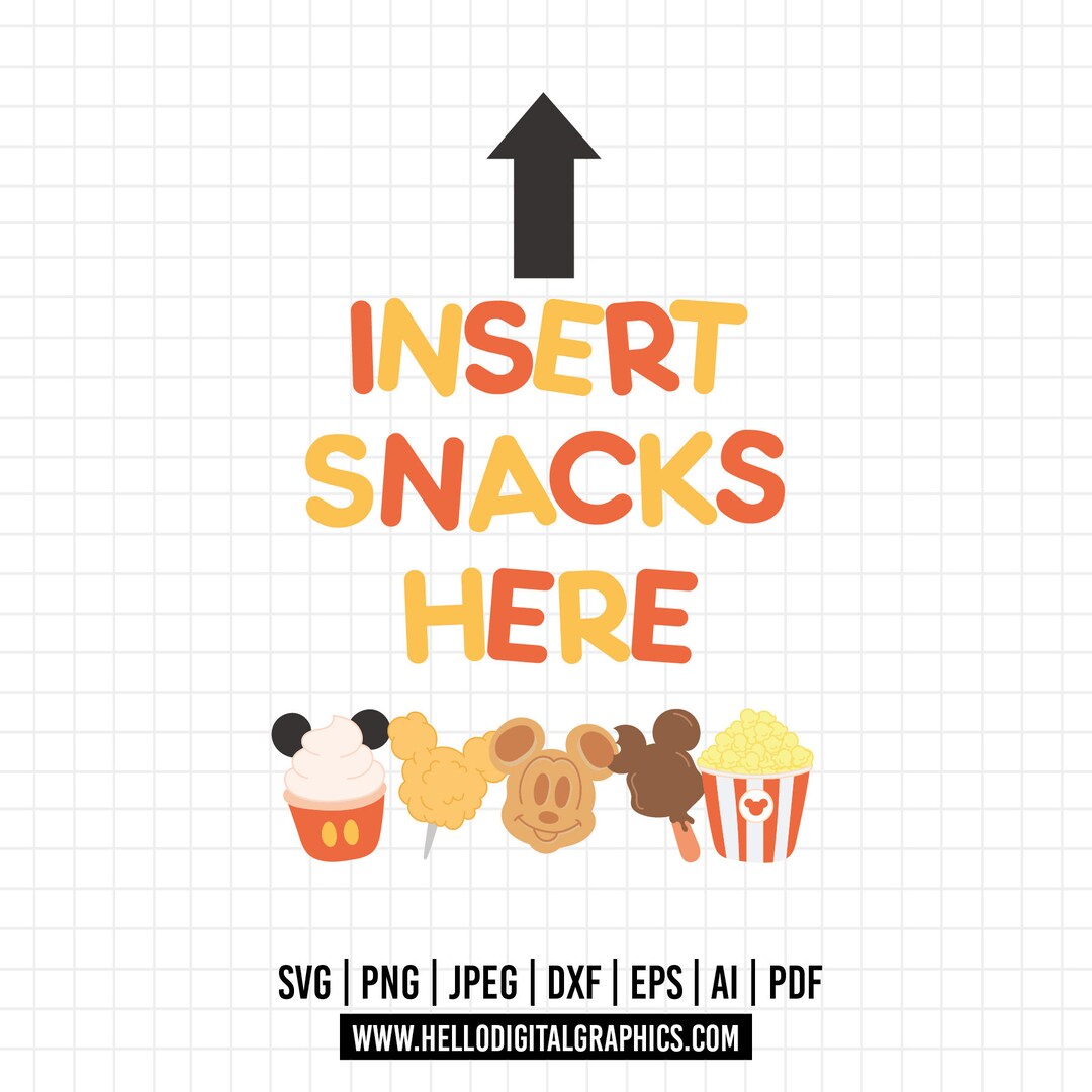 908 Animated Enchanting Snacks SVG, EPS, PNG. Animated Enchanting ...
