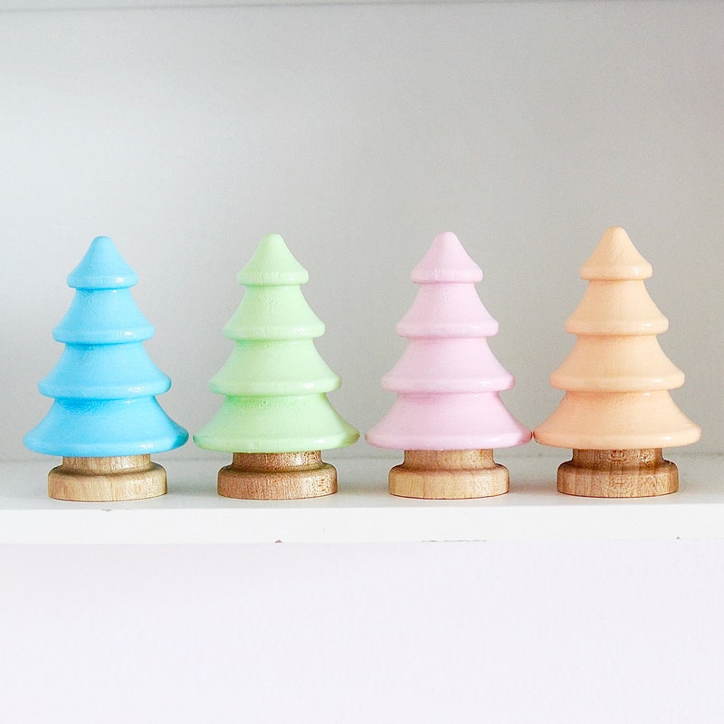 Wood Tree Toy - Etsy