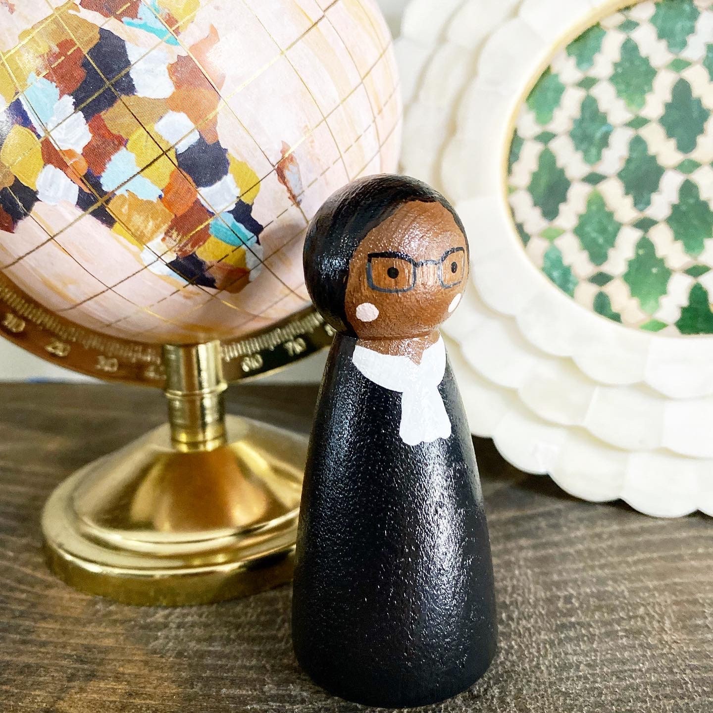 The Women of the Supreme Court | Peg Dolls | Ruth Bader Ginsburg - Etsy