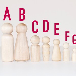 Hand-painted Wooden Car Simple Peg Doll Car - Etsy