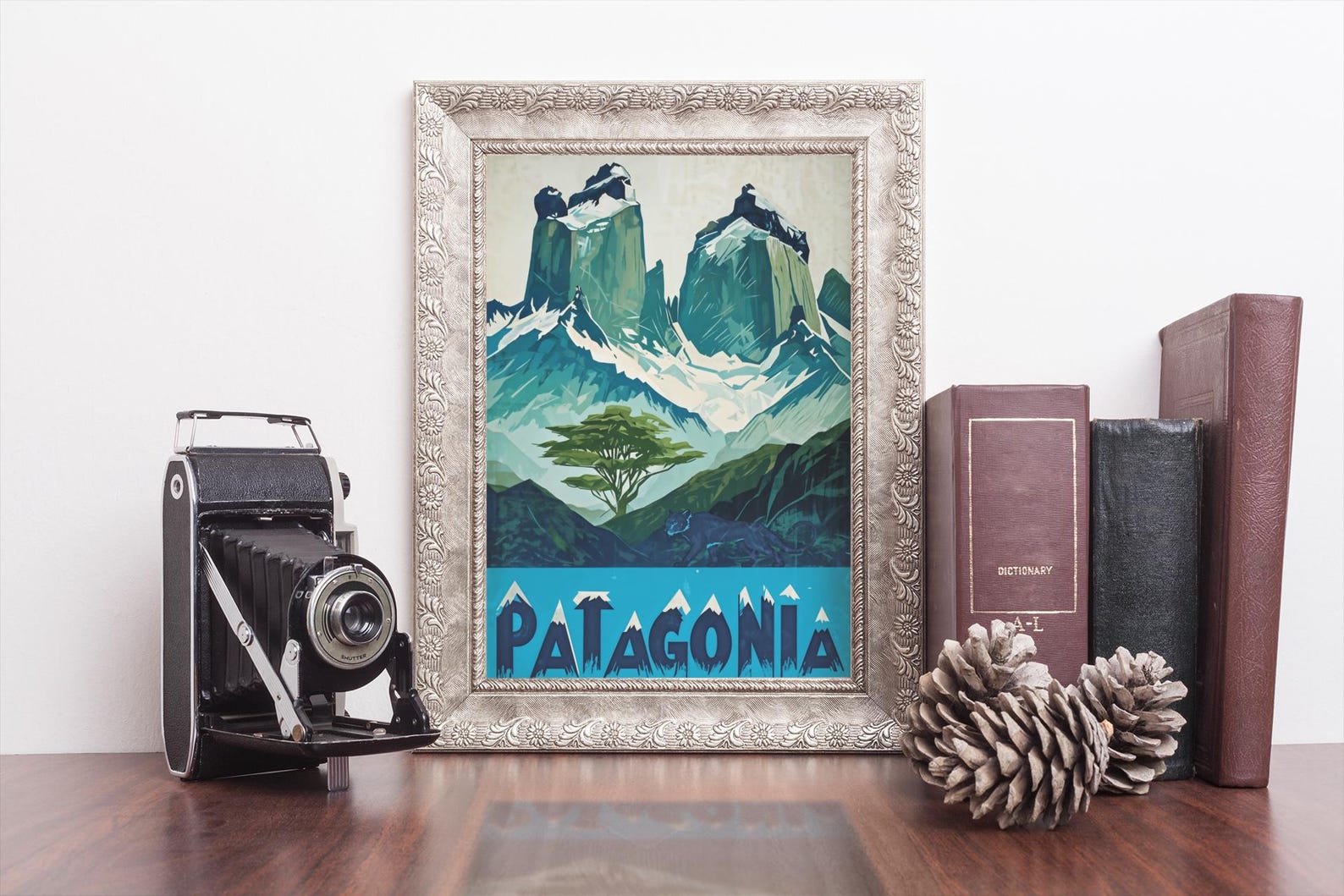 Patagonia Wall Art Chile Argentina Patagonia Print Patagonia Art Poster ...